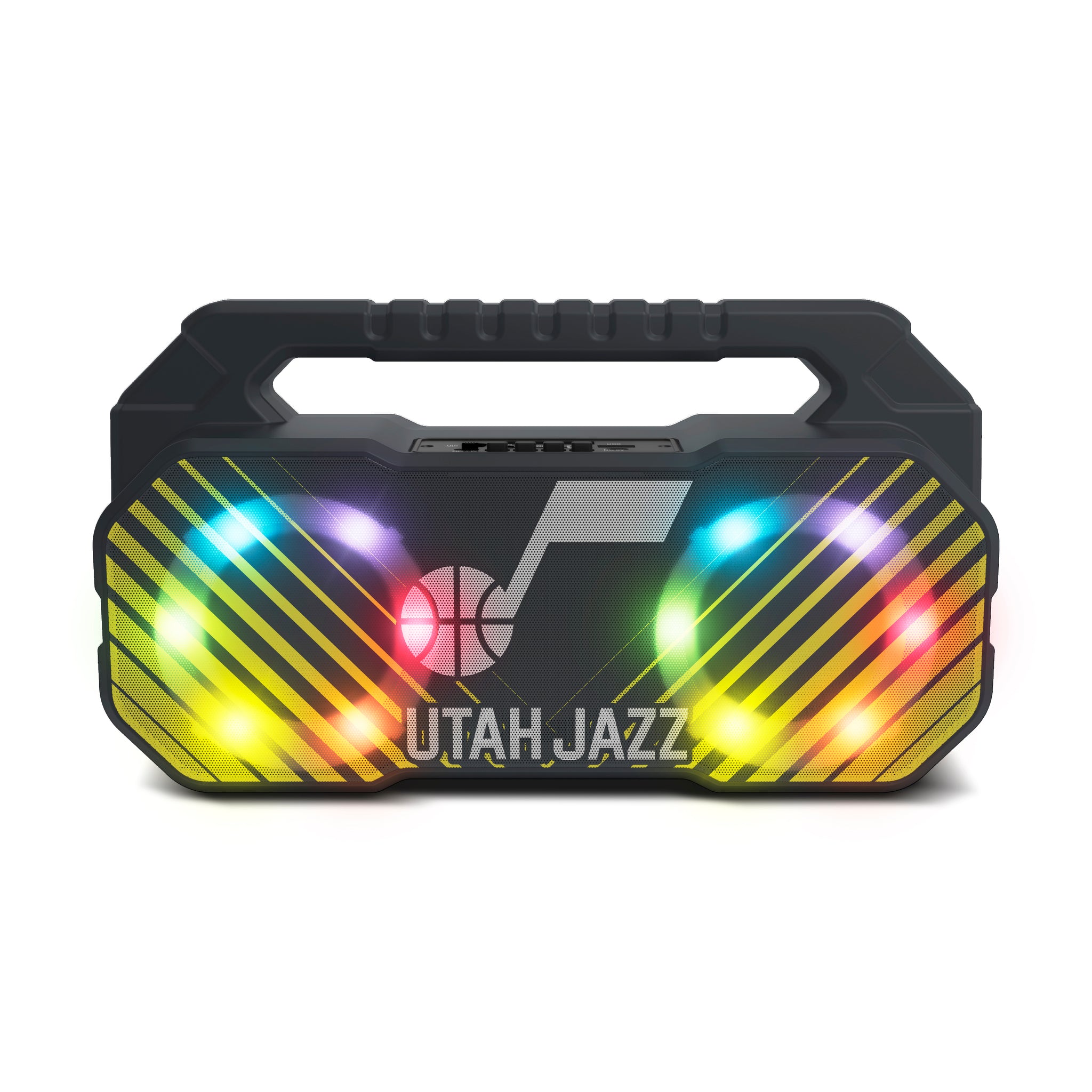 Utah Jazz NBA Shockbox Bluetooth BOOMBOX Speaker with FM Radio