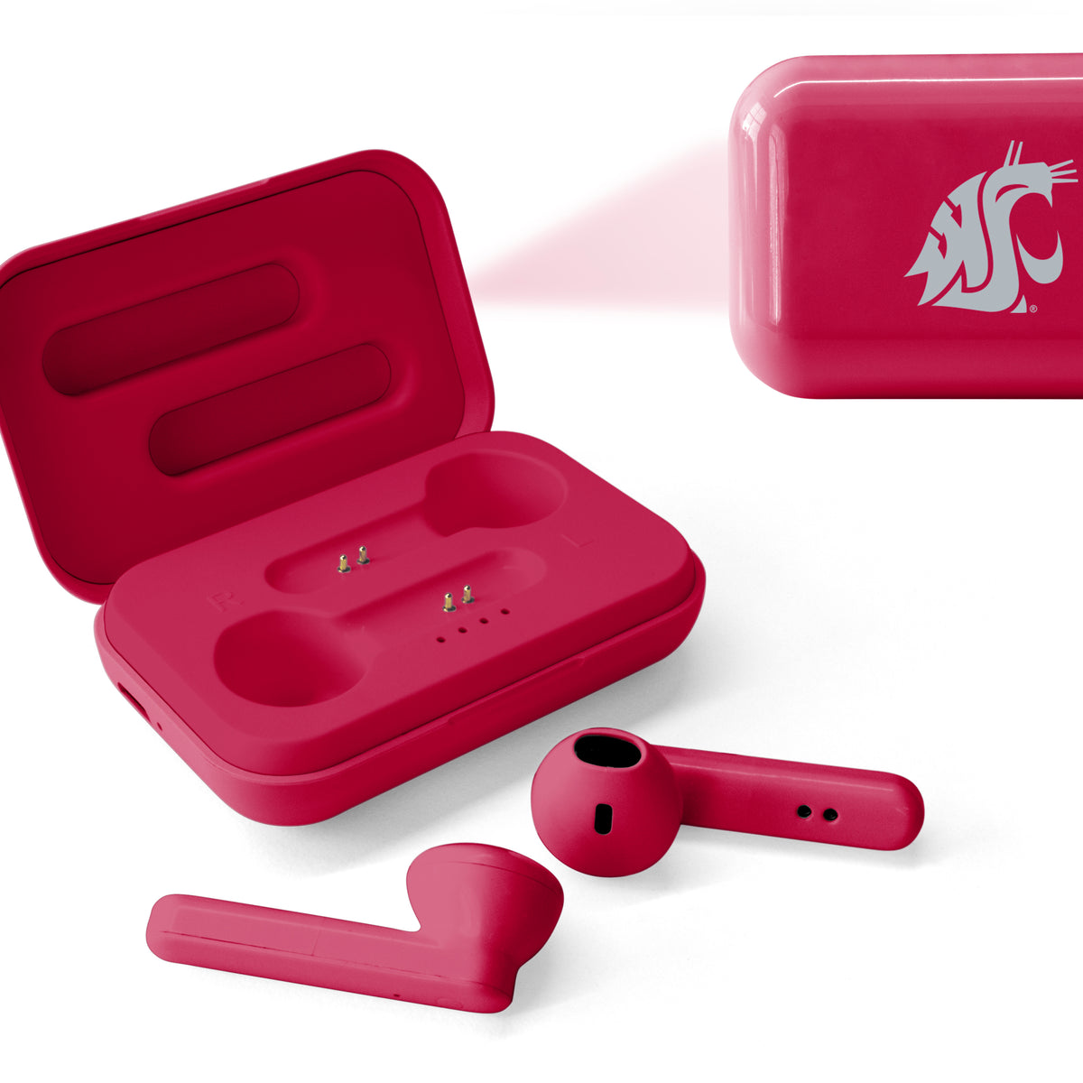 Washington State Cougars NCAA True Wireless Earbuds – SOAR