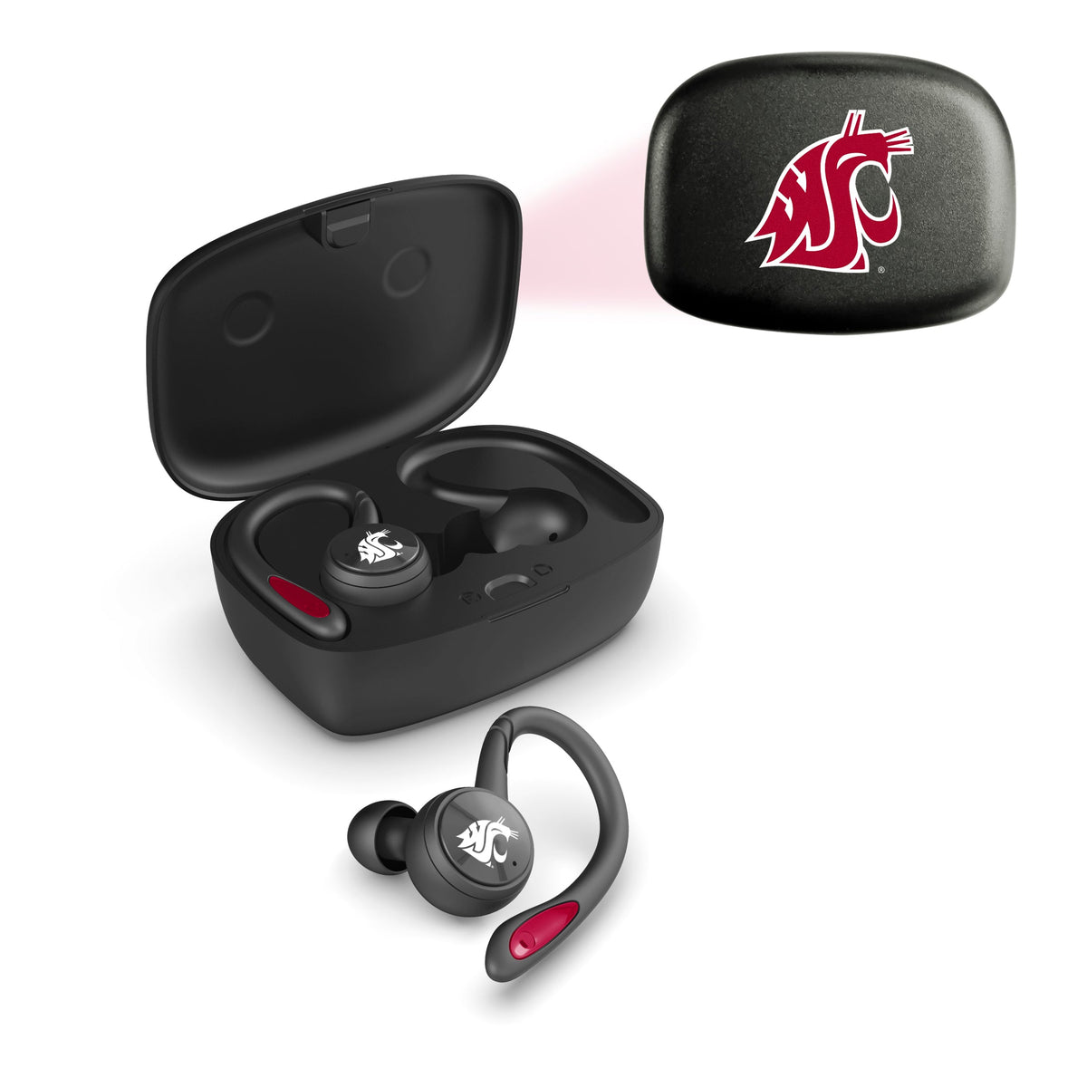 Washington State Cougars NCAA Sport True Wireless Earbuds – SOAR