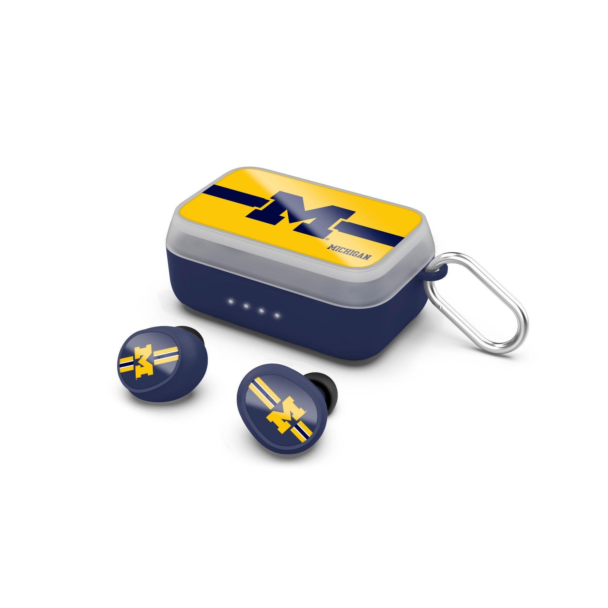 Michigan Wolverines NCAA Wireless Sports Earbuds