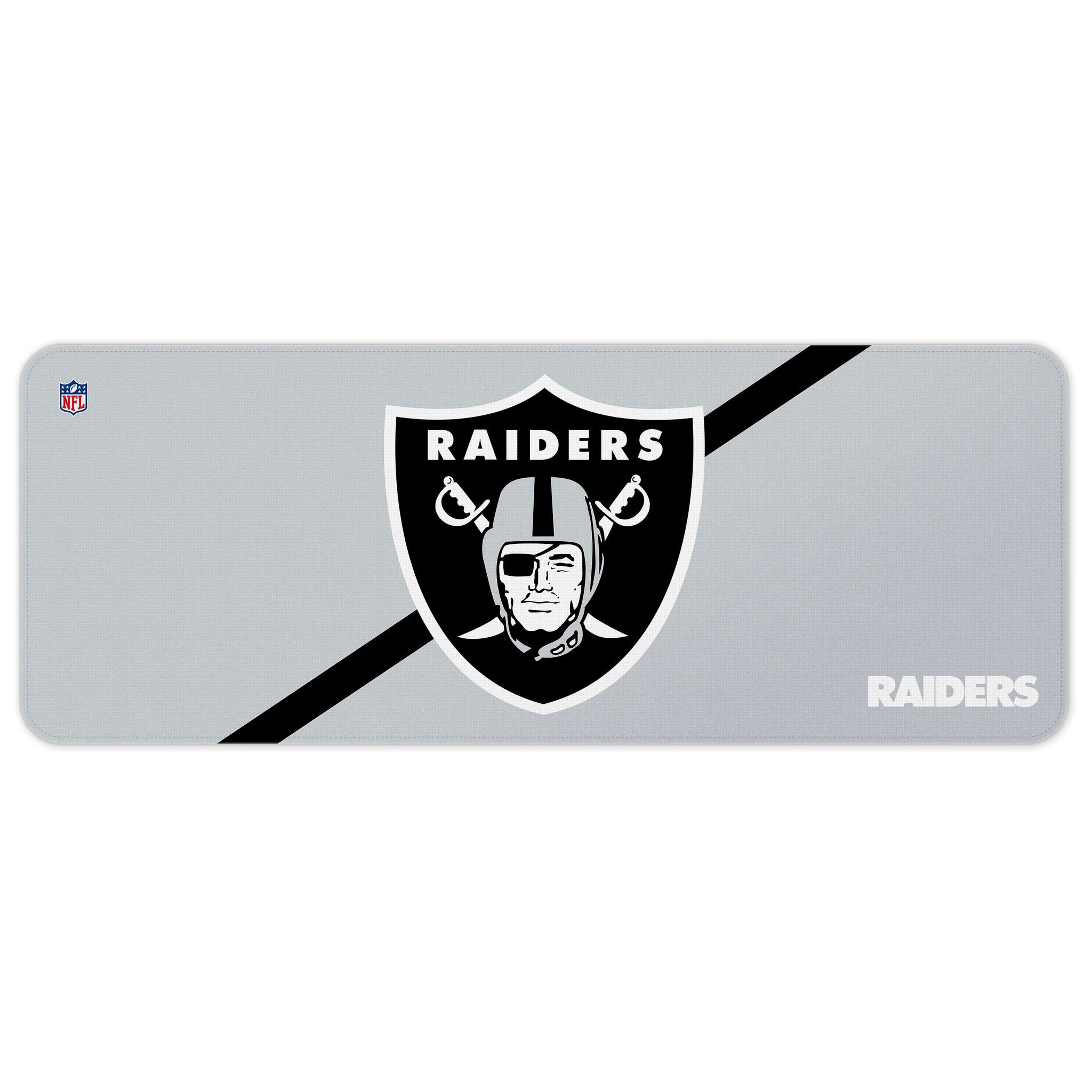 Las Vegas Raiders NFL Team Stripe Desk Mat