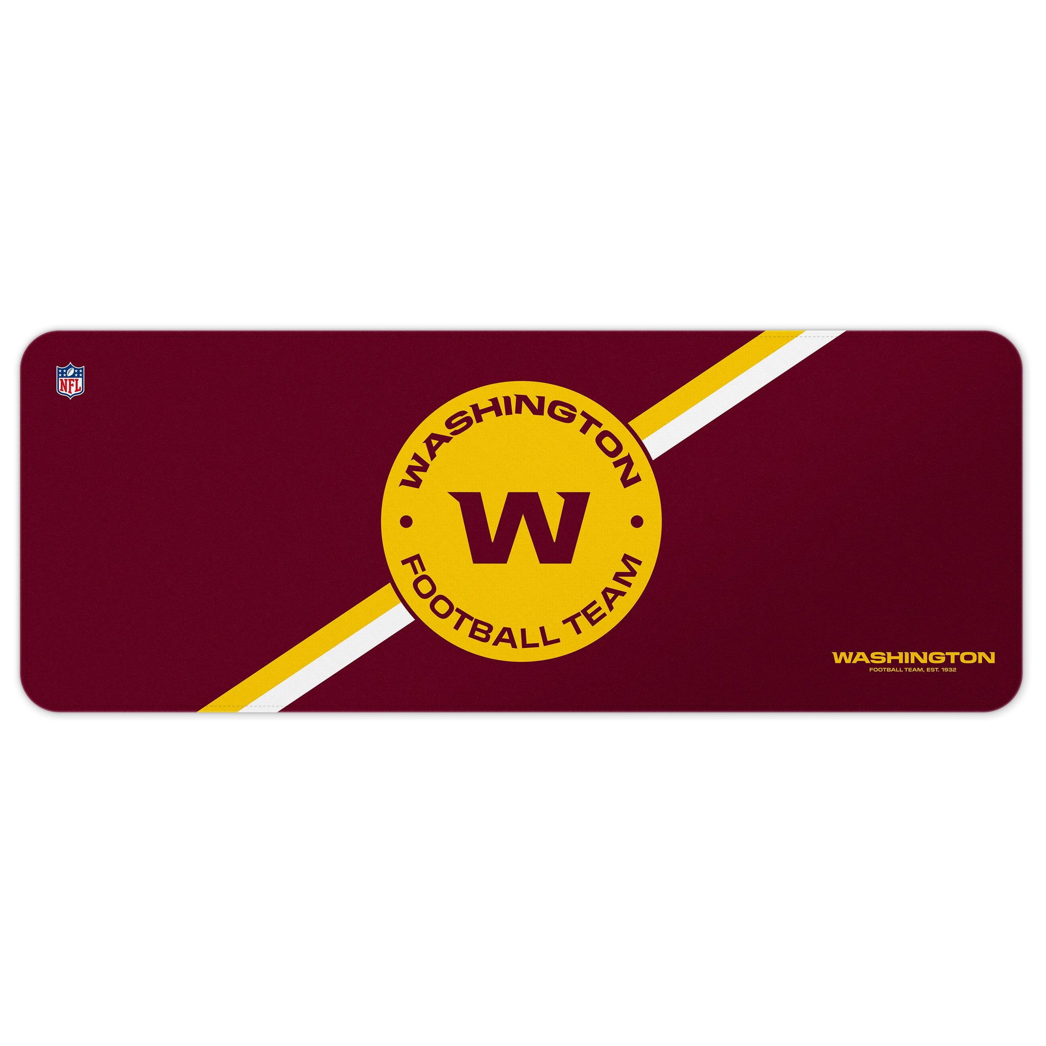 Washington Commanders NFL Team Stripe Desk Mat