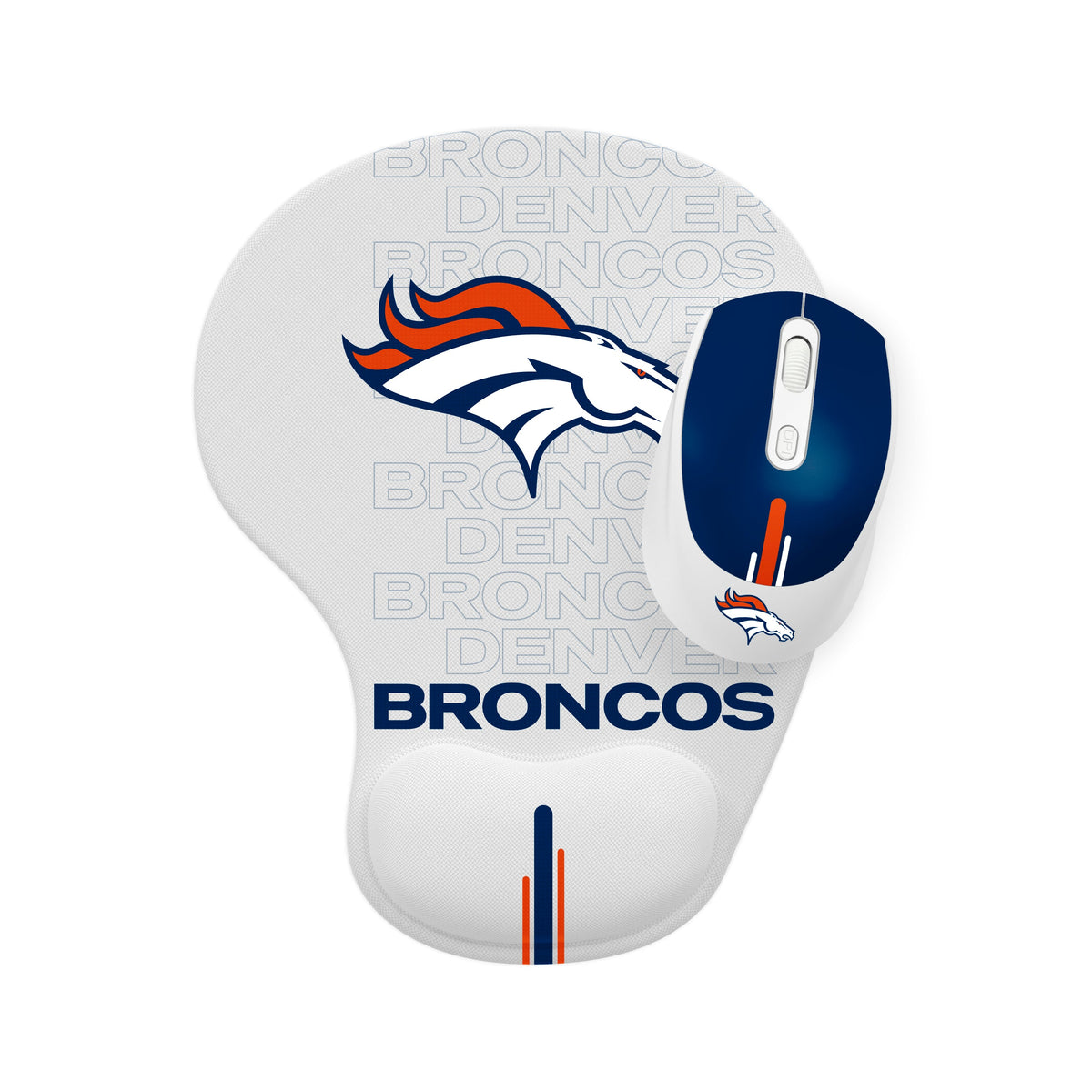 Denver Broncos NFL Mouse + Mousepad – SOAR