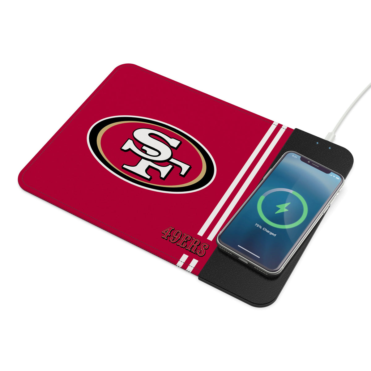 San Francisco 49ers NFL Wireless Charging Mousepad – SOAR