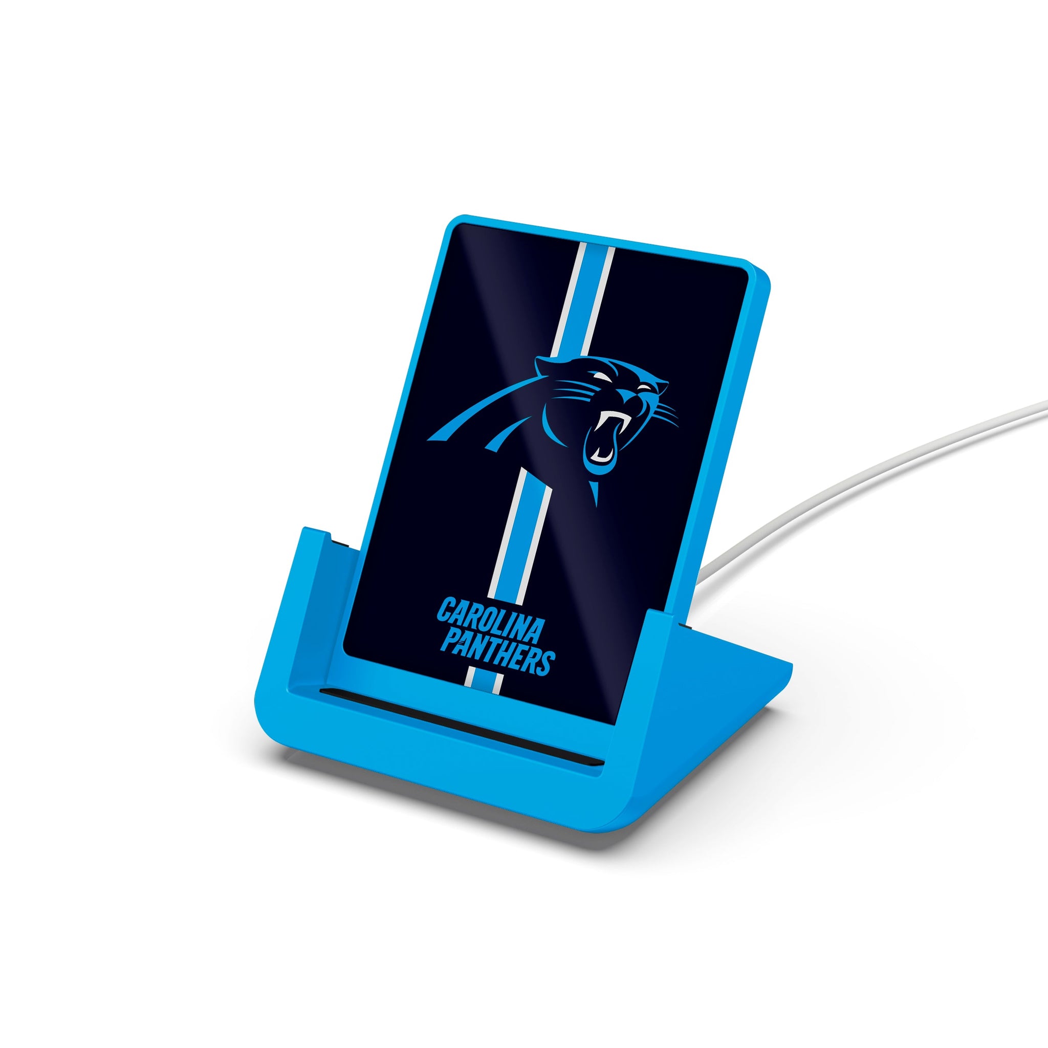 Carolina Panthers NFL Wireless Charging Phone Stand