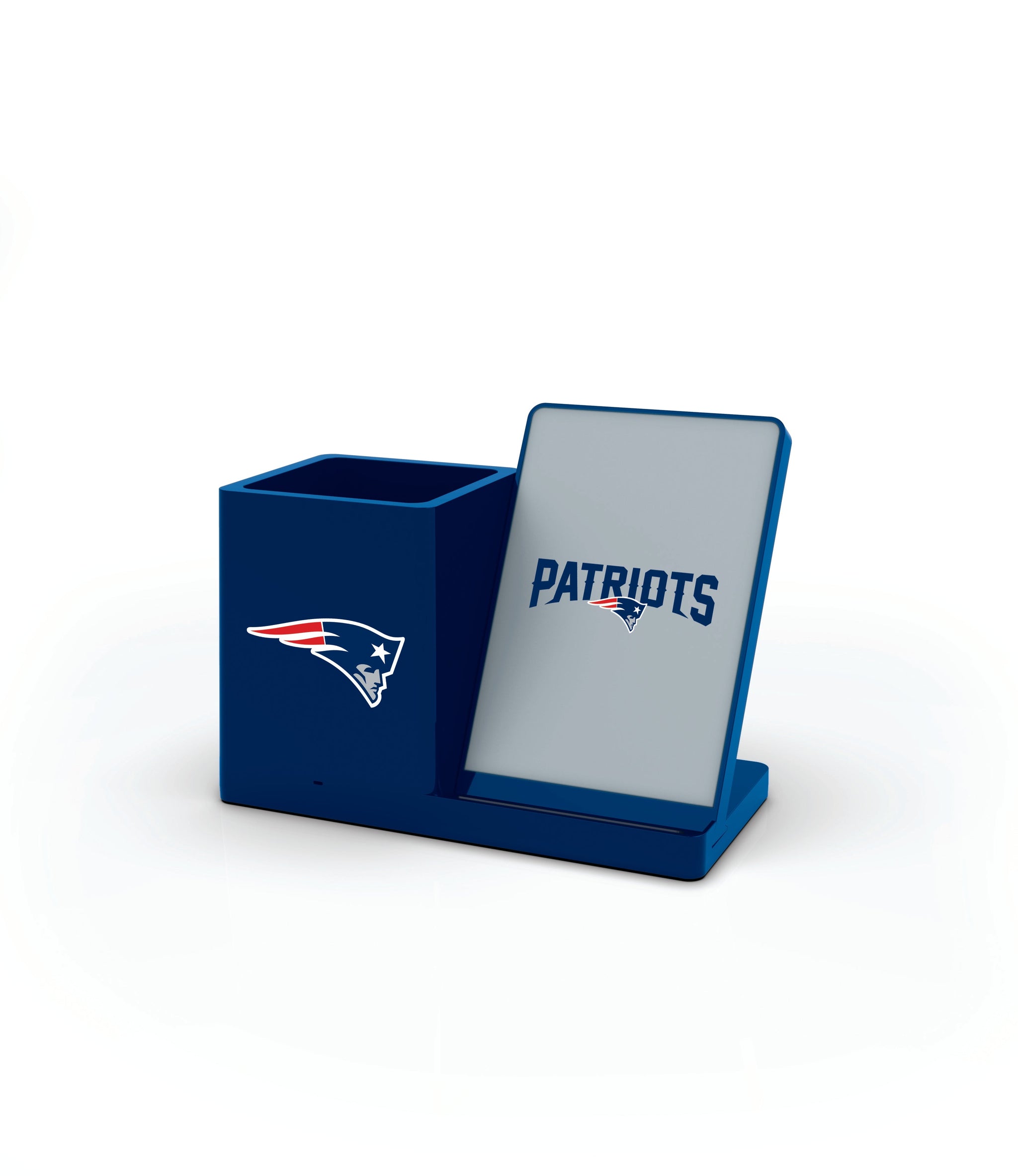 New England Patriots NFL Wireless Charging Pen Cup