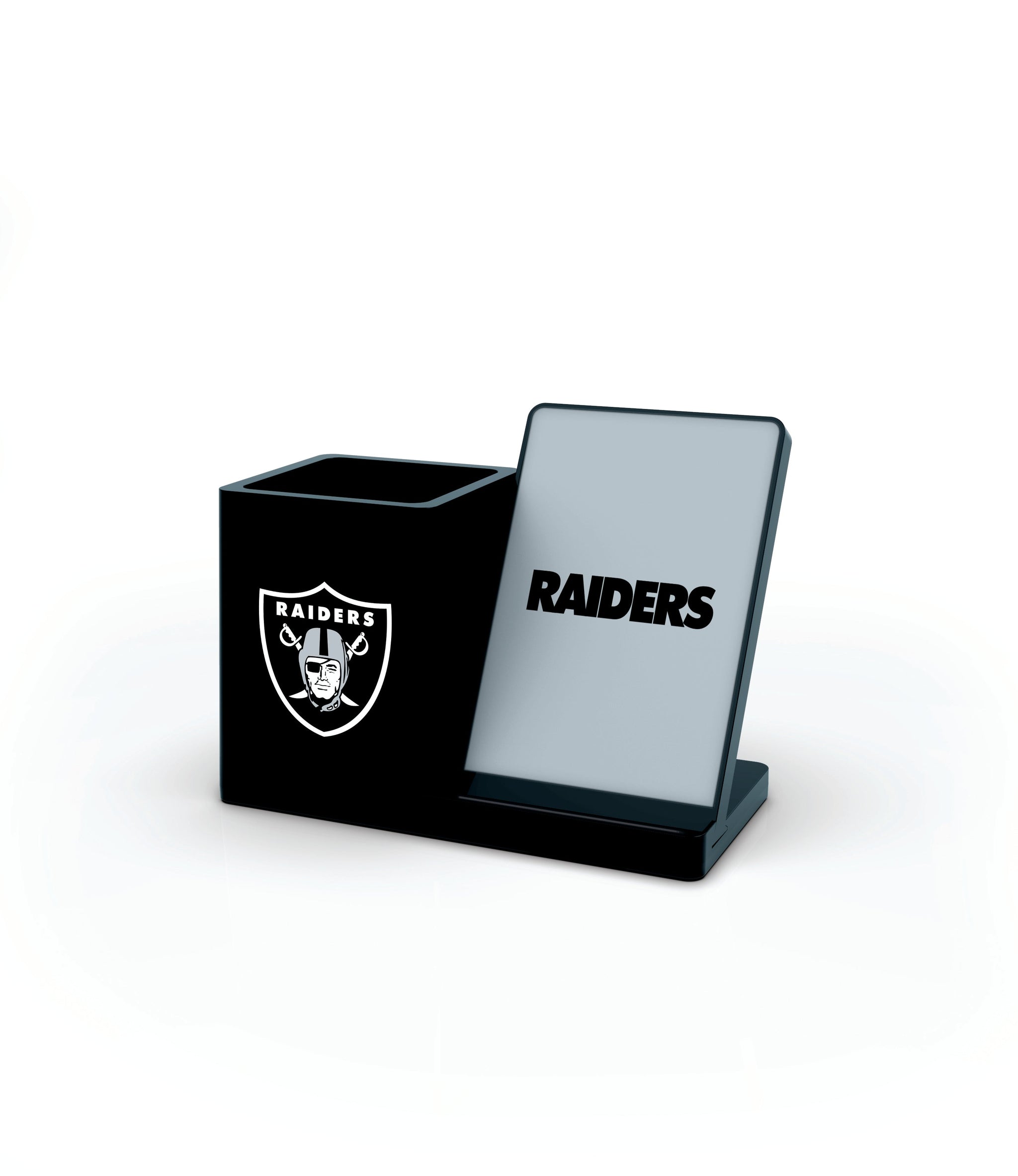 Las Vegas Raiders NFL Wireless Charging Pen Cup