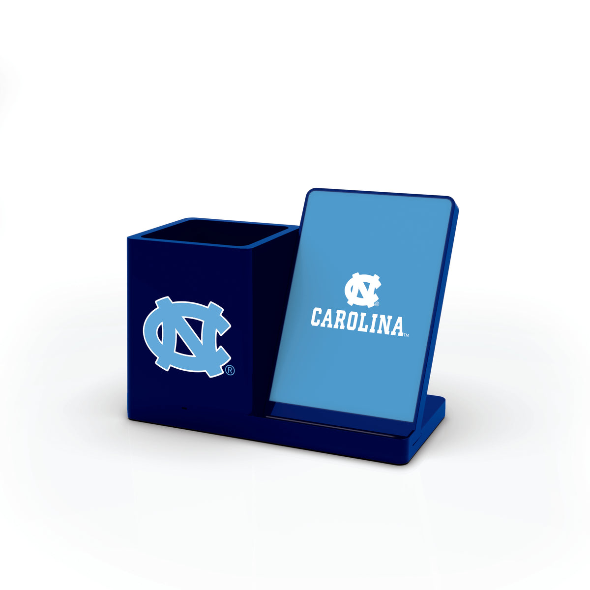 North Carolina Tar Heels NCAA Cell Phone Wireless Charging Stand and D ...